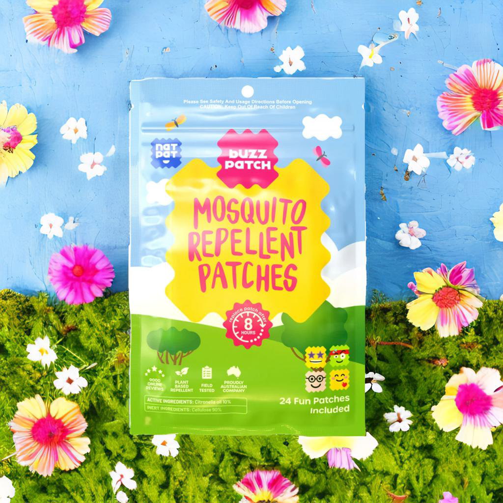 Buzz Patch Mosquito repellent stickers - 24 stickers – Little Remedy Co